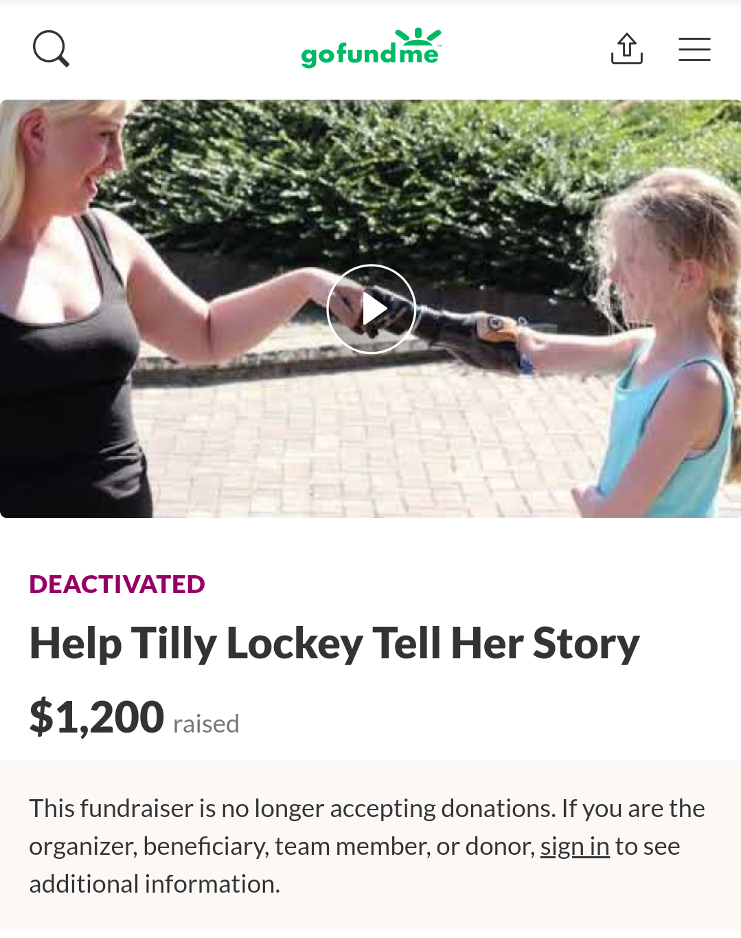 The Alita Army is sponsoring Tilly Lockey’s biographical animation ...